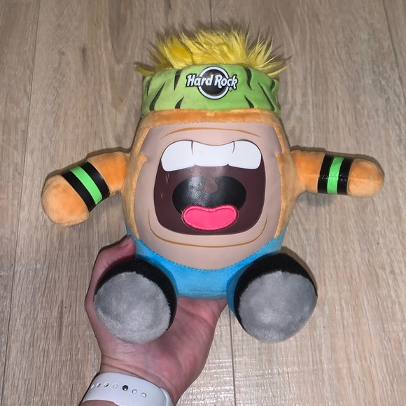 Hard Rock Cafe | Toys | Rare Hard Rock Cafe Hrc Roxtars Buddy Jr Plush ...